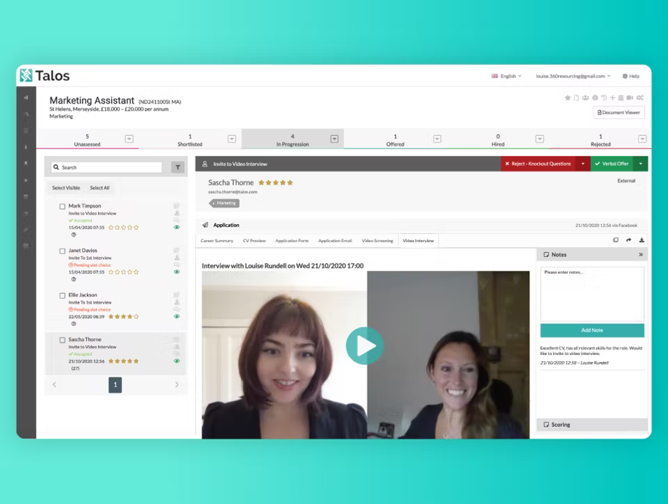 Talos360 - Rectools.io