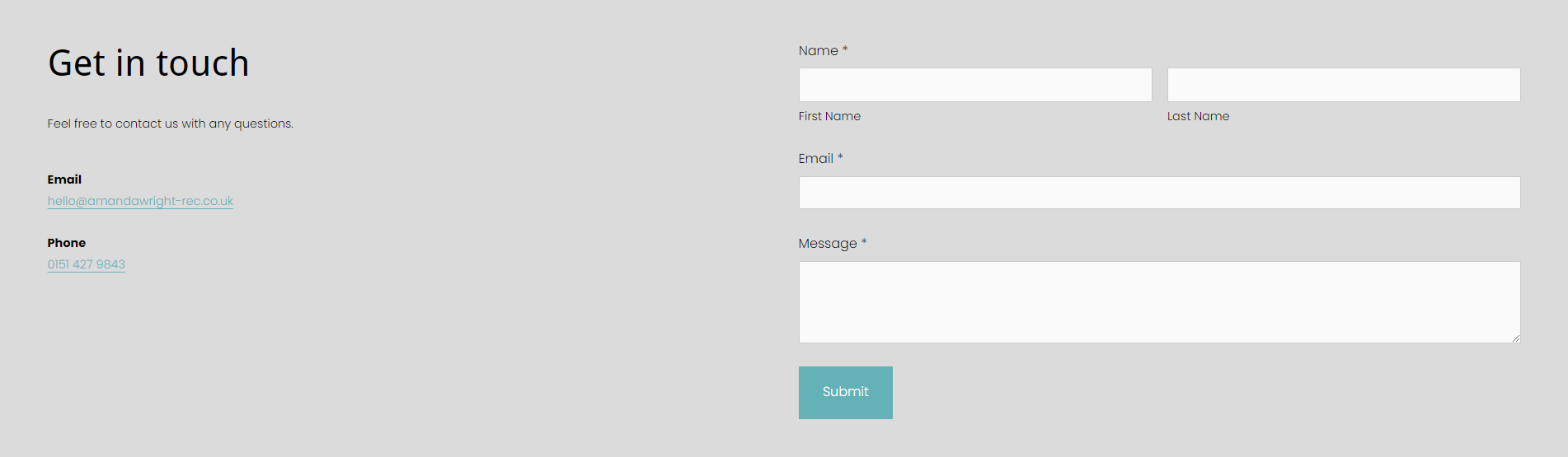 Amanda Wright Recruitment - Rectools.io