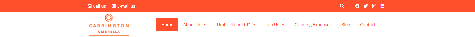 Carrington Umbrella - Rectools.io