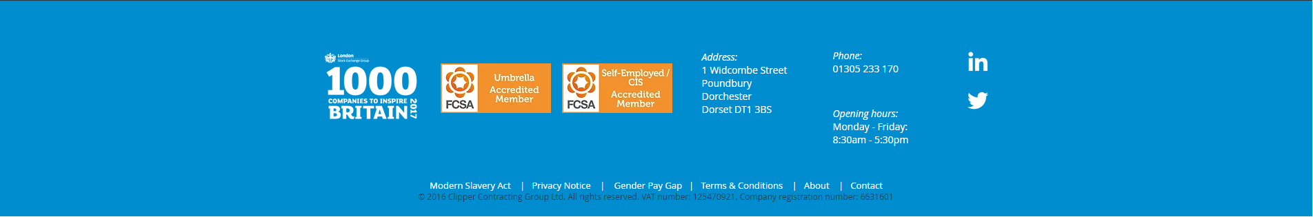 Clipper Contracting Group LTD - Rectools.io