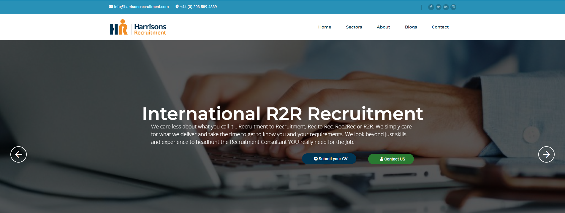 Harrisons recruitment - Rectools.io