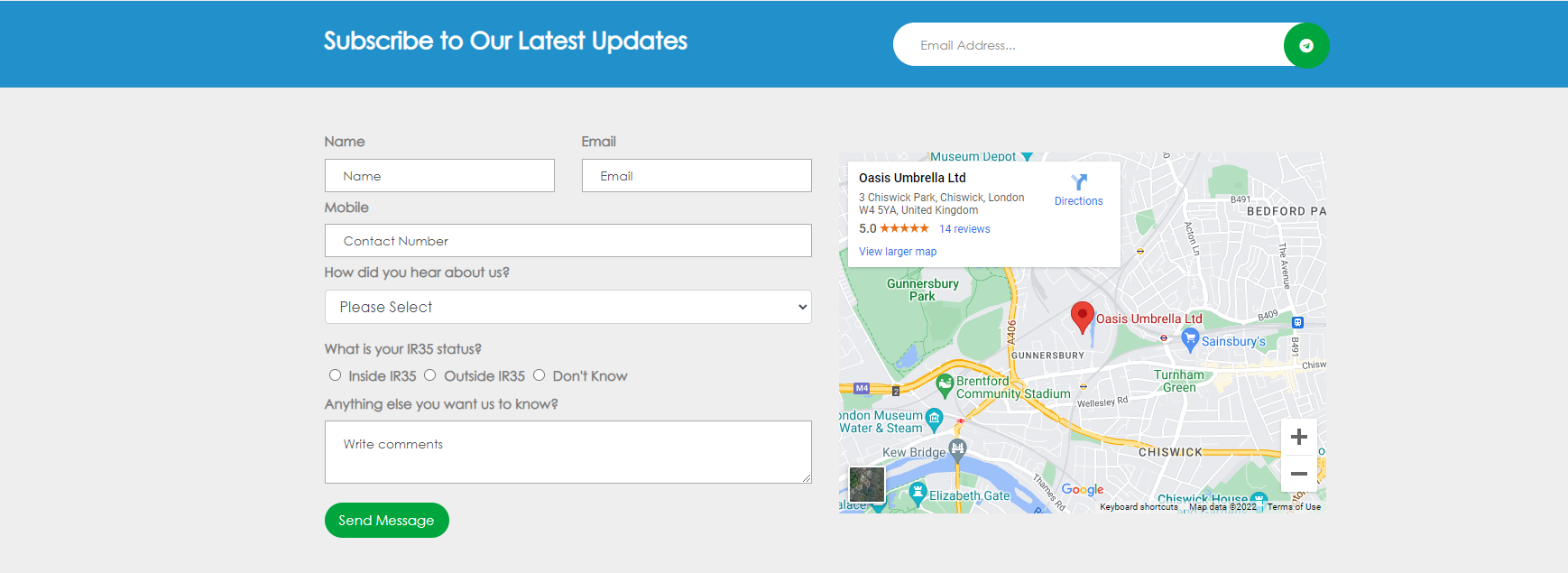 Oasis Umbrella - Rectools.io