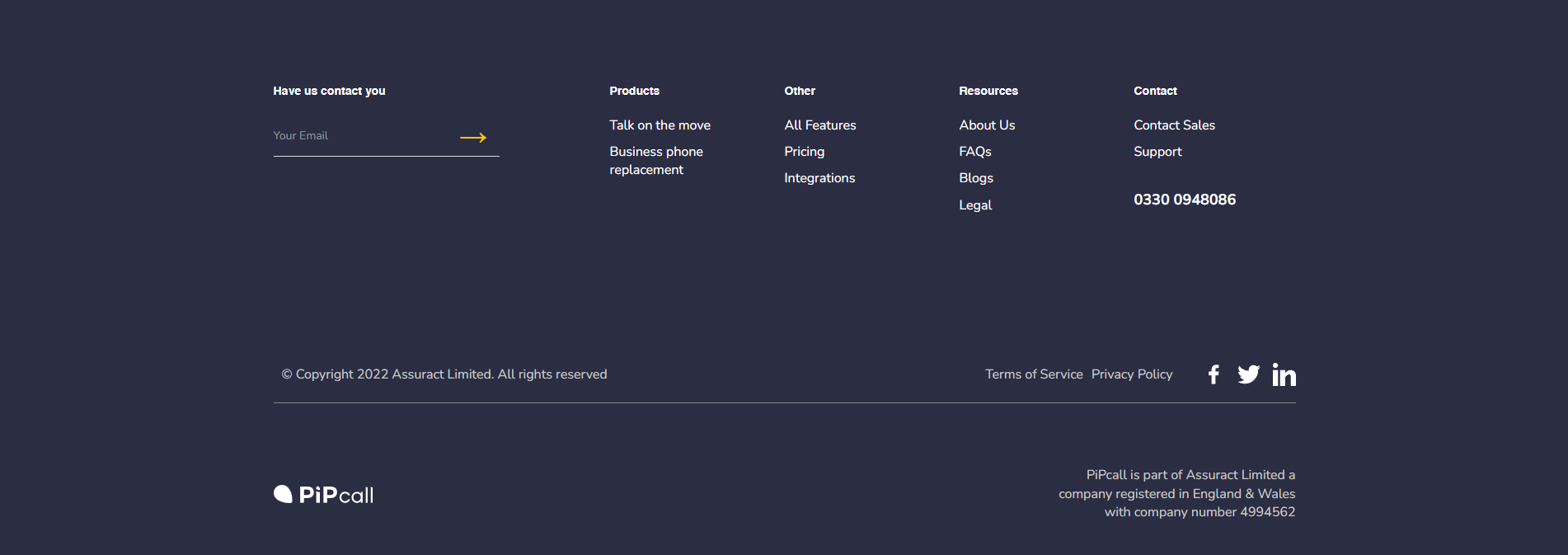 pipcall - Rectools.io
