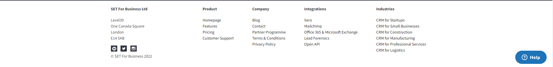 SET CRM - Rectools.io