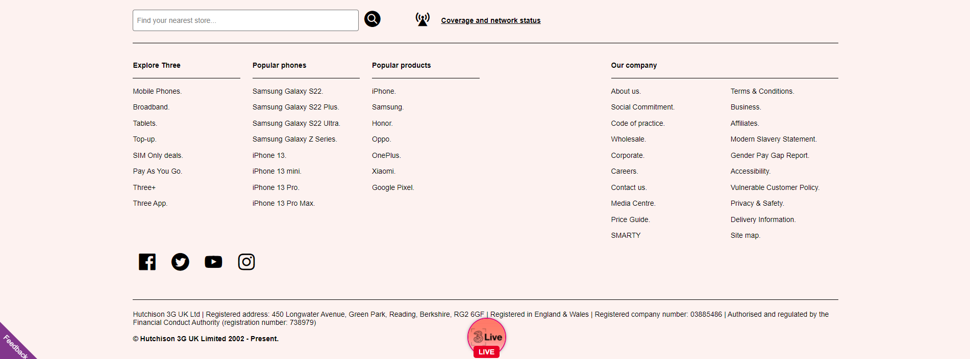Three UK - Rectools.io