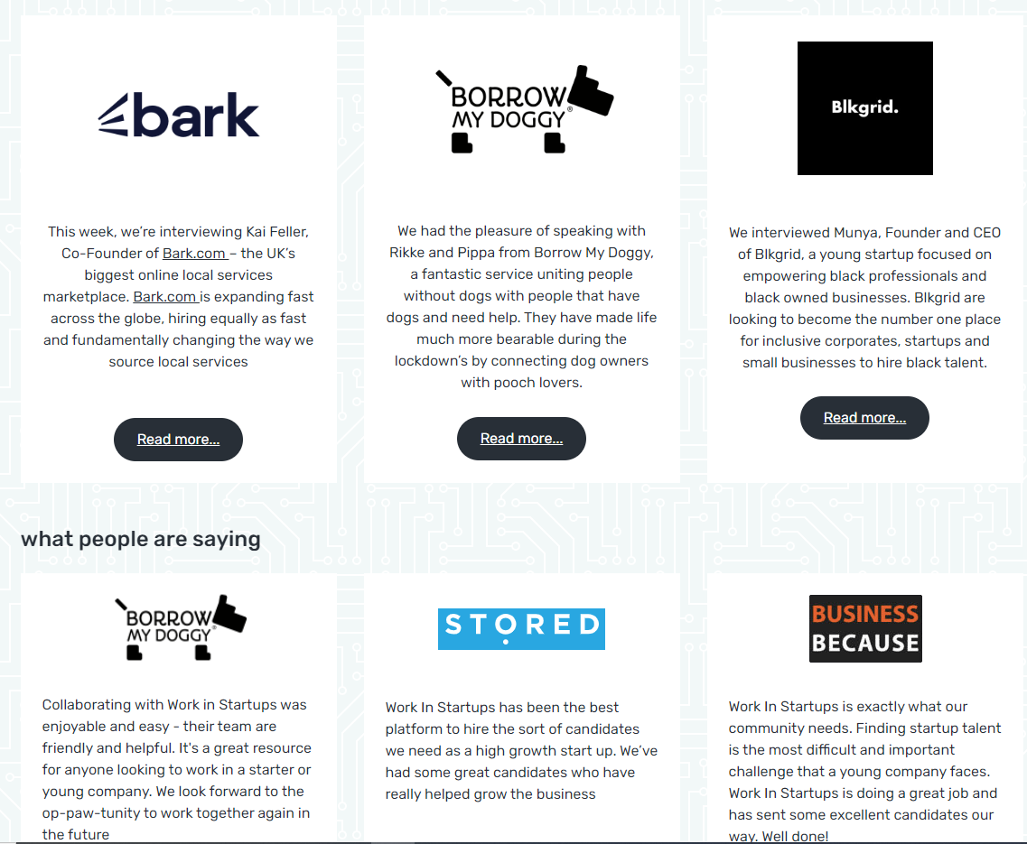 Work In Startups - Rectools.io