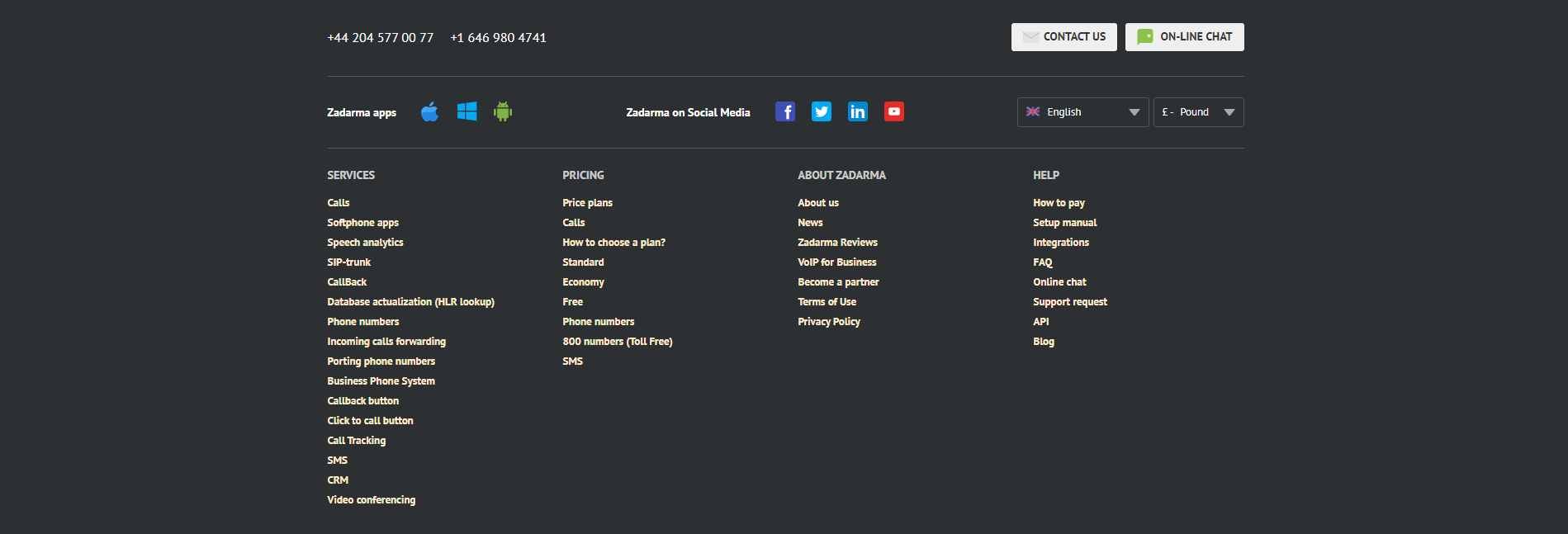Zadarma - Rectools.io