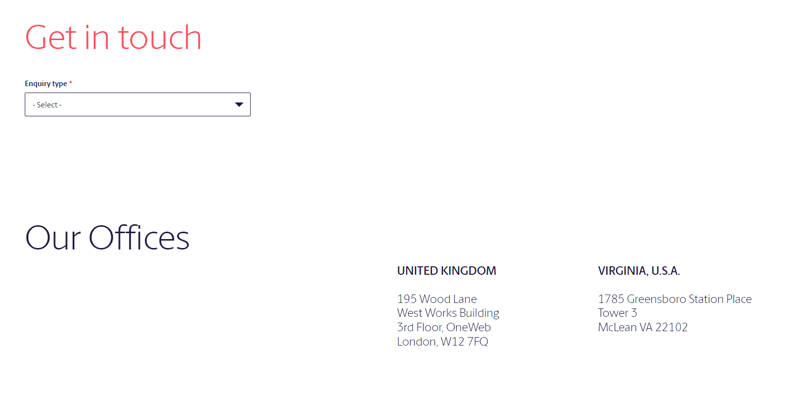 OneWeb - Rectools.io