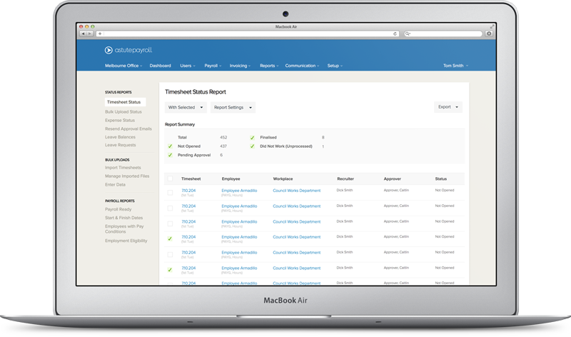 Astute Payroll - Rectools.io