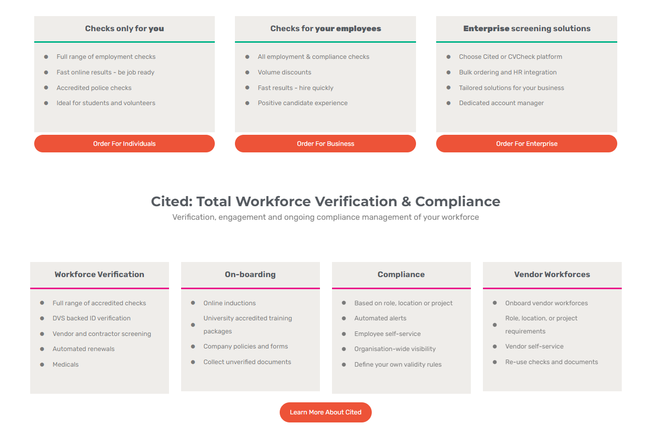 CV Check - Rectools.io