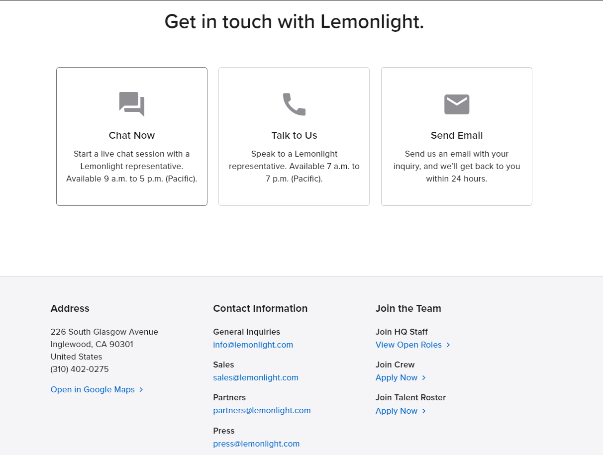 LemonLight - Rectools.io