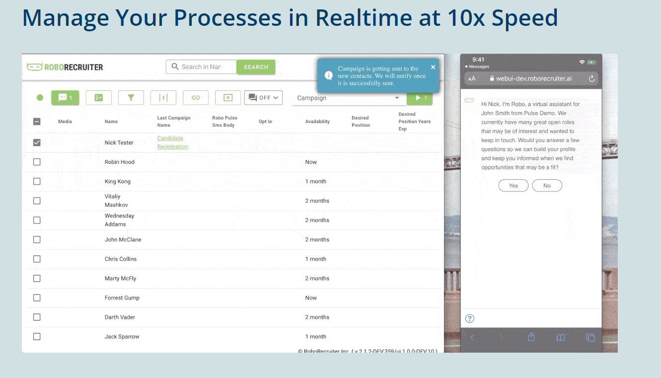 RoboRecruiter - Rectools.io