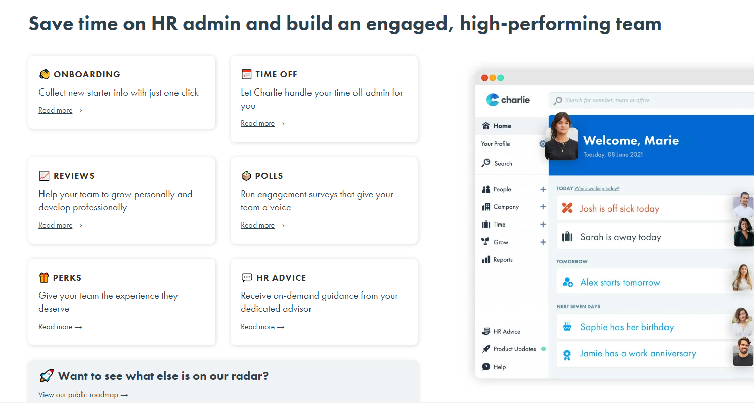 CharlieHR - Rectools.io