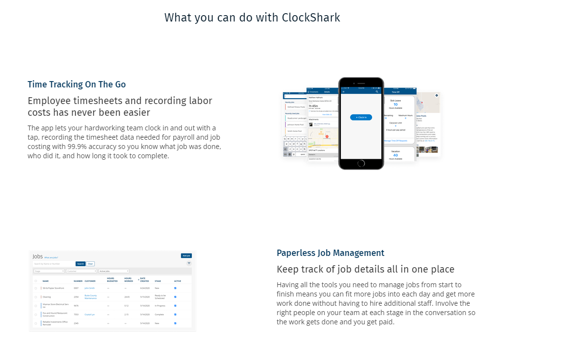 Clock Shark - Rectools.io