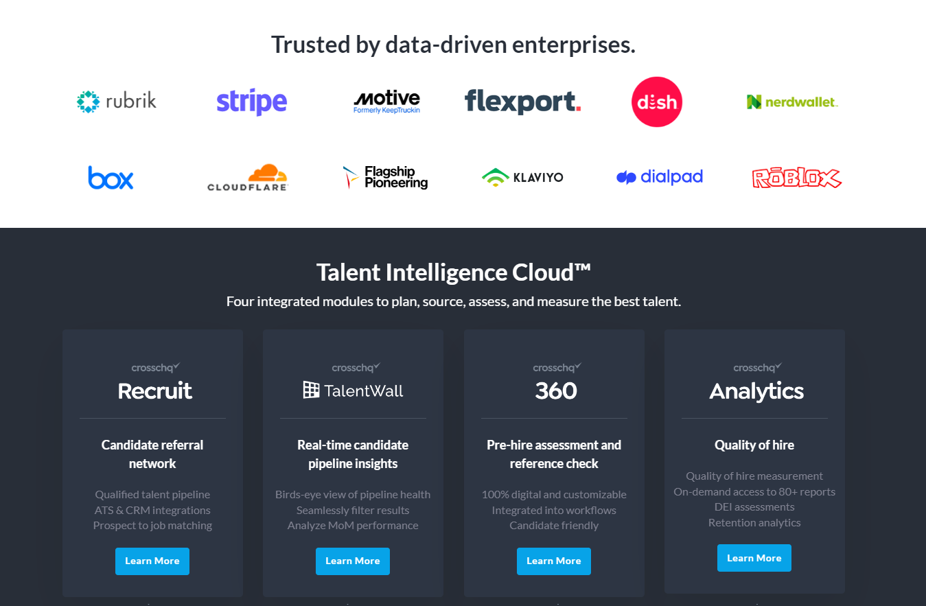 Crosschq - Rectools.io