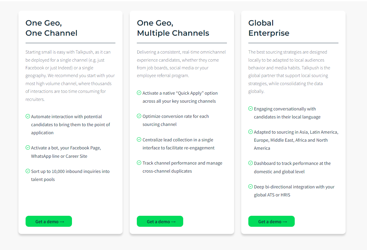 Talkpush - Rectools.io