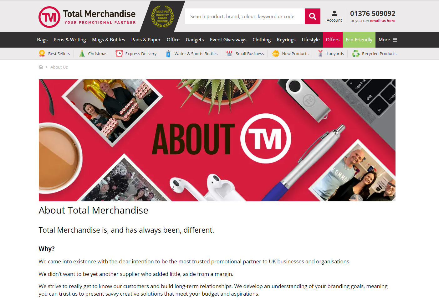 Total Merchandise - Rectools.io