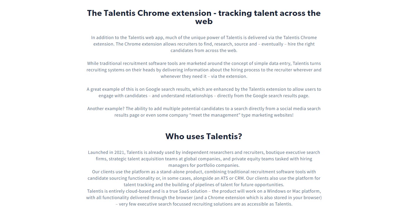 Talentis.Global - Rectools.io