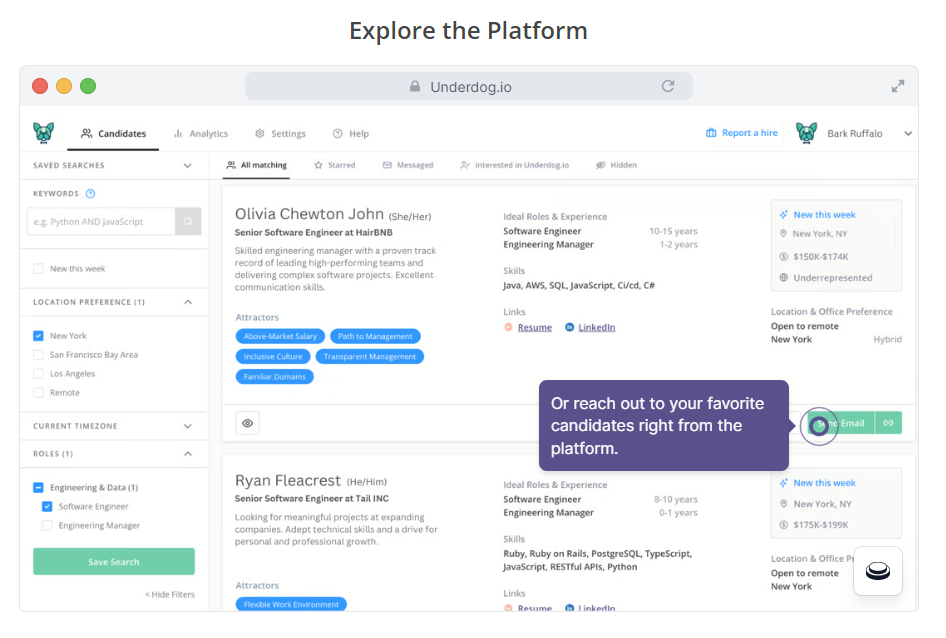 Underdog.io - Rectools.io