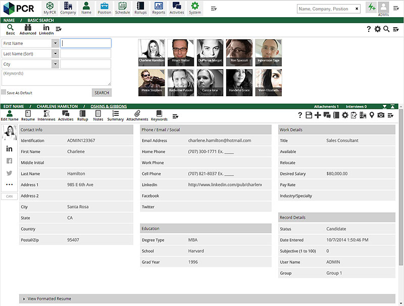 PCRecruiter - Rectools.io